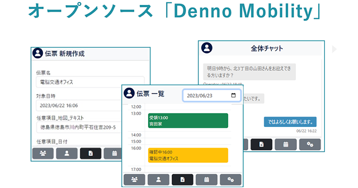 電脳交通、車両の運行管理システム構築用のオープンソース「Denno Mobility」をGitHub上で提供開始|CodeZine（コードジン）