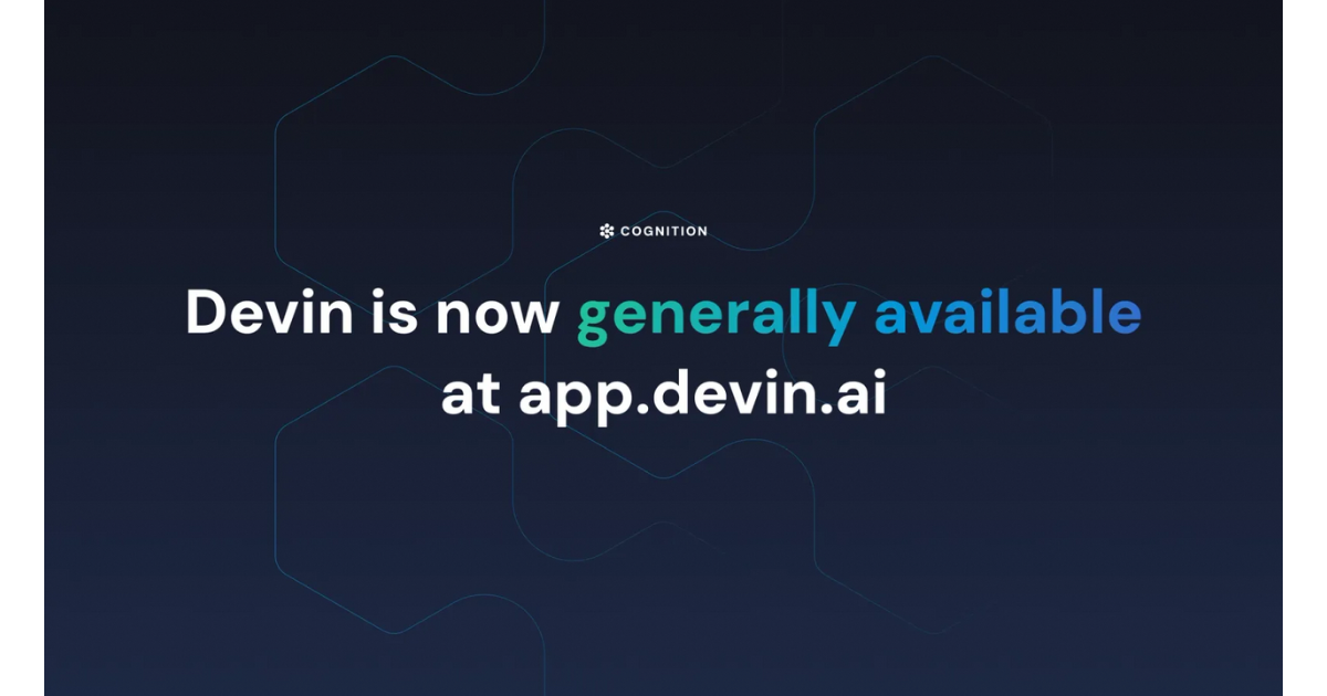Cognition、完全自律型AIソフトウェアエンジニア「Devin」を正式リリース|CodeZine（コードジン）