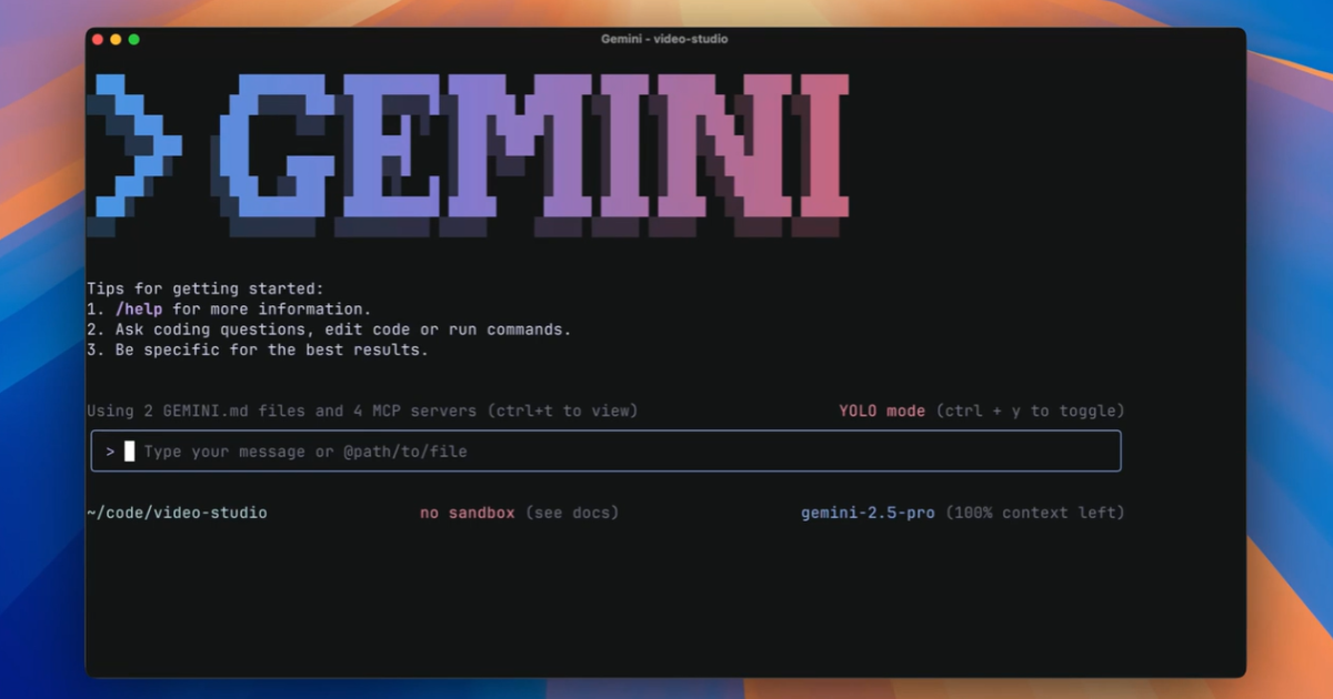 Google、オープンソースの開発者向けAIエージェント「Gemini CLI」を公開|CodeZine（コードジン）